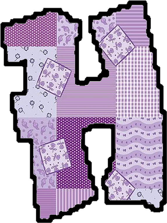 Download Abecedario Patchwork Para Imprimir - Patchwork Clipart ...