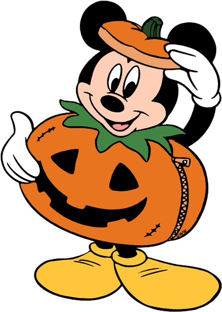 Disney Mickey Mouse Halloween Clip Art Cliparts - Mickey Mouse ...