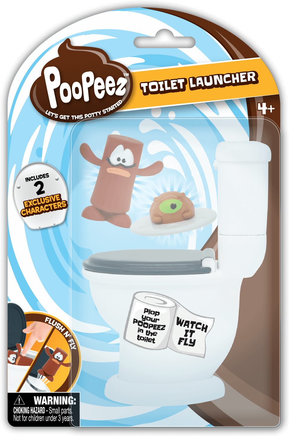 Toilet Launcher Playset - Poopeez Characters Clipart - Full Size ...