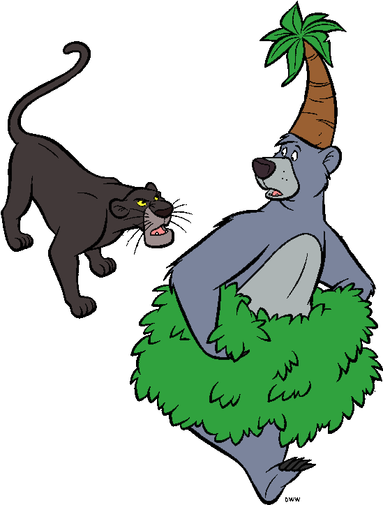 Download Jungle Book Clip Art Free Clipart Panda - Disney Book Group ...