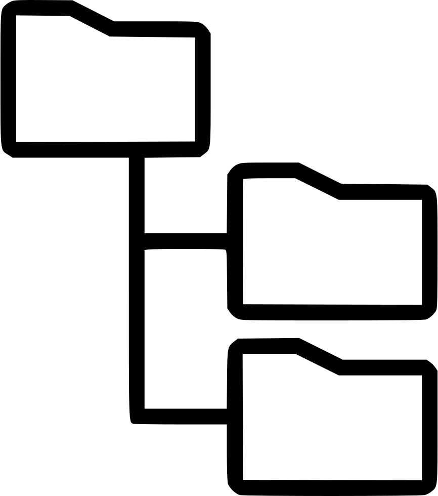 Folder Tree Icon Clipart Directory Computer Icons - Font Awesome ...