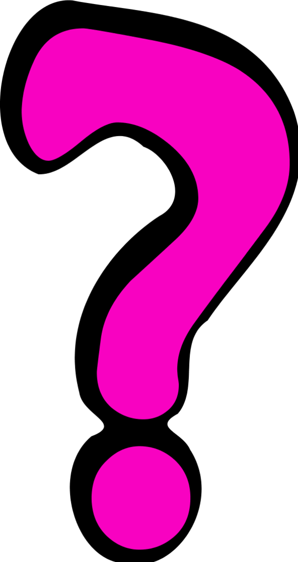 Large Question Mark Image - Pink Question Mark Clip Art - Png Download ...