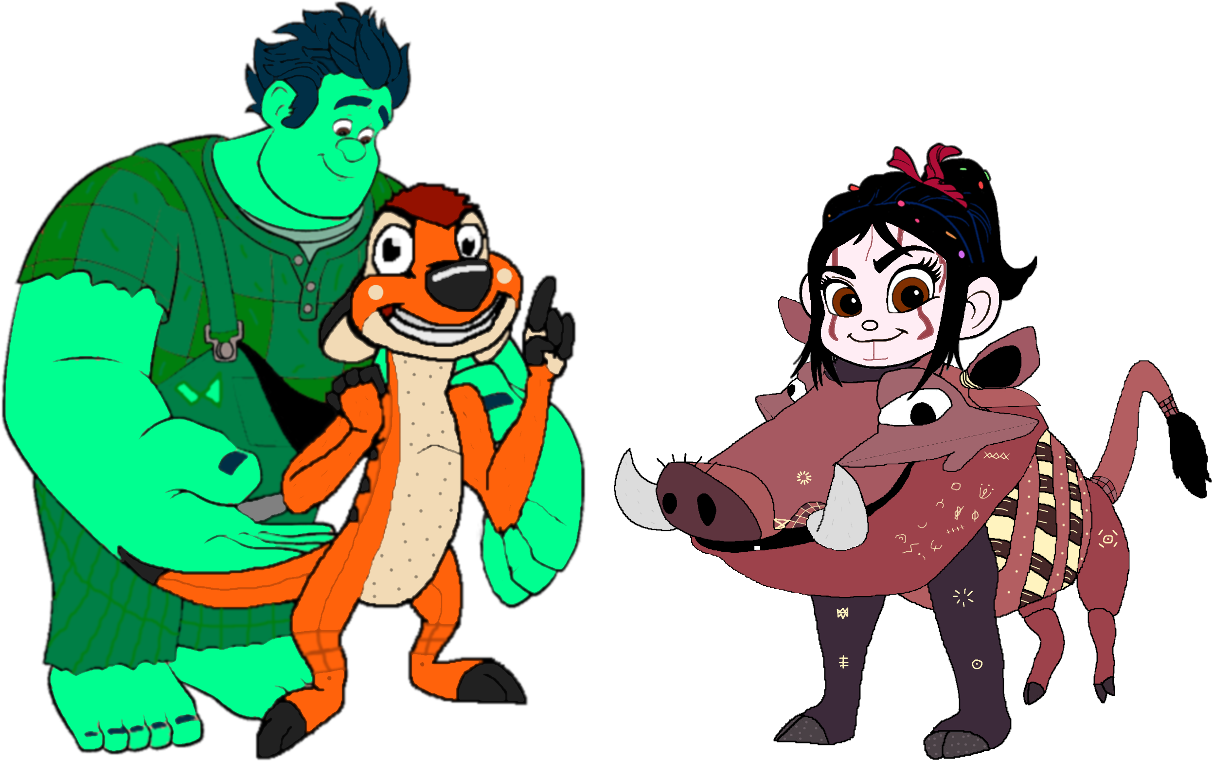 Broadway Clipart Musical Entertainment - Lion King's Timon & Pumbaa ...