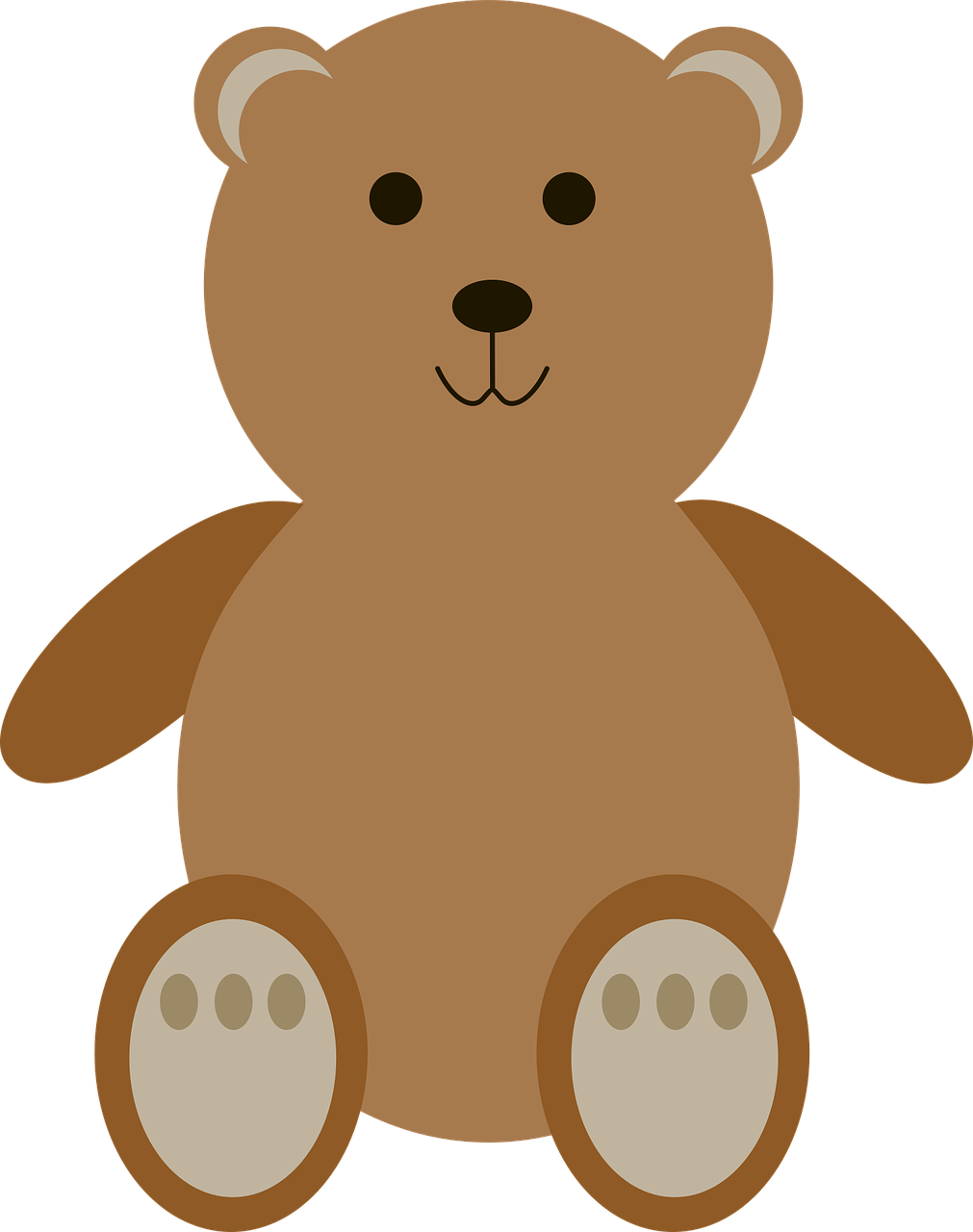 Koala Bear Clipart 25, Buy Clip Art - Teddy Bear Graphic - Png Download ...