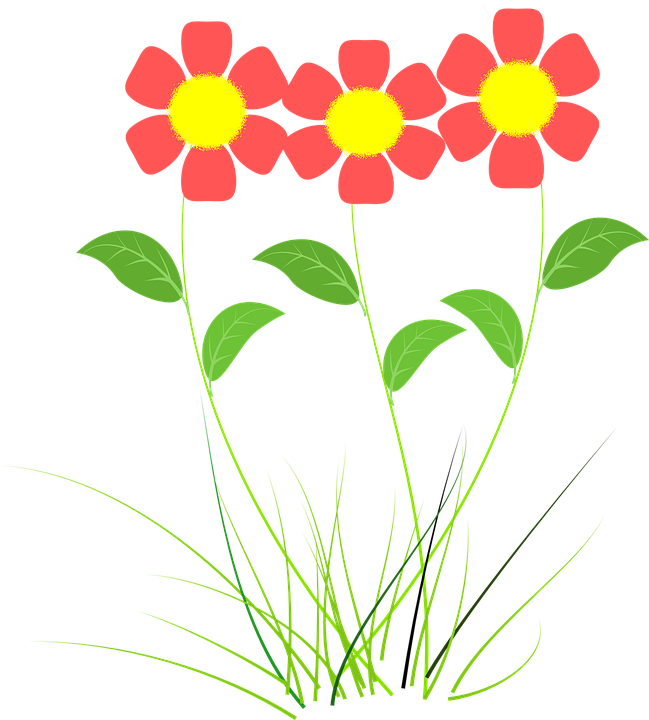 Download Drawings Of Spring Flowers 10, Buy Clip Art - Flores Desenho ...