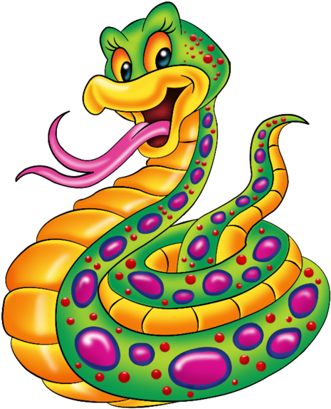 Discover - Cartoon Evil Snake Transparent Clipart - Full Size Clipart ...