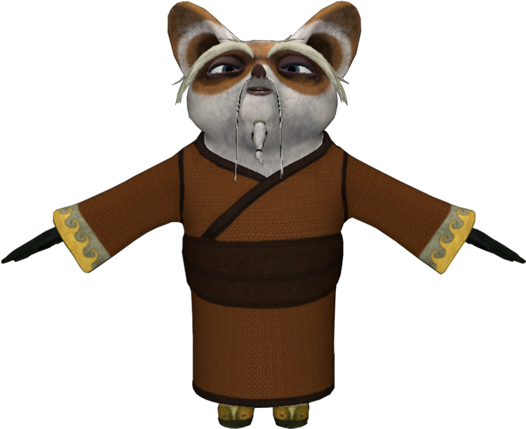 Kung Fu Panda Shifu Png Svg - Master Shifu Fan Art Clipart - Full Size ...
