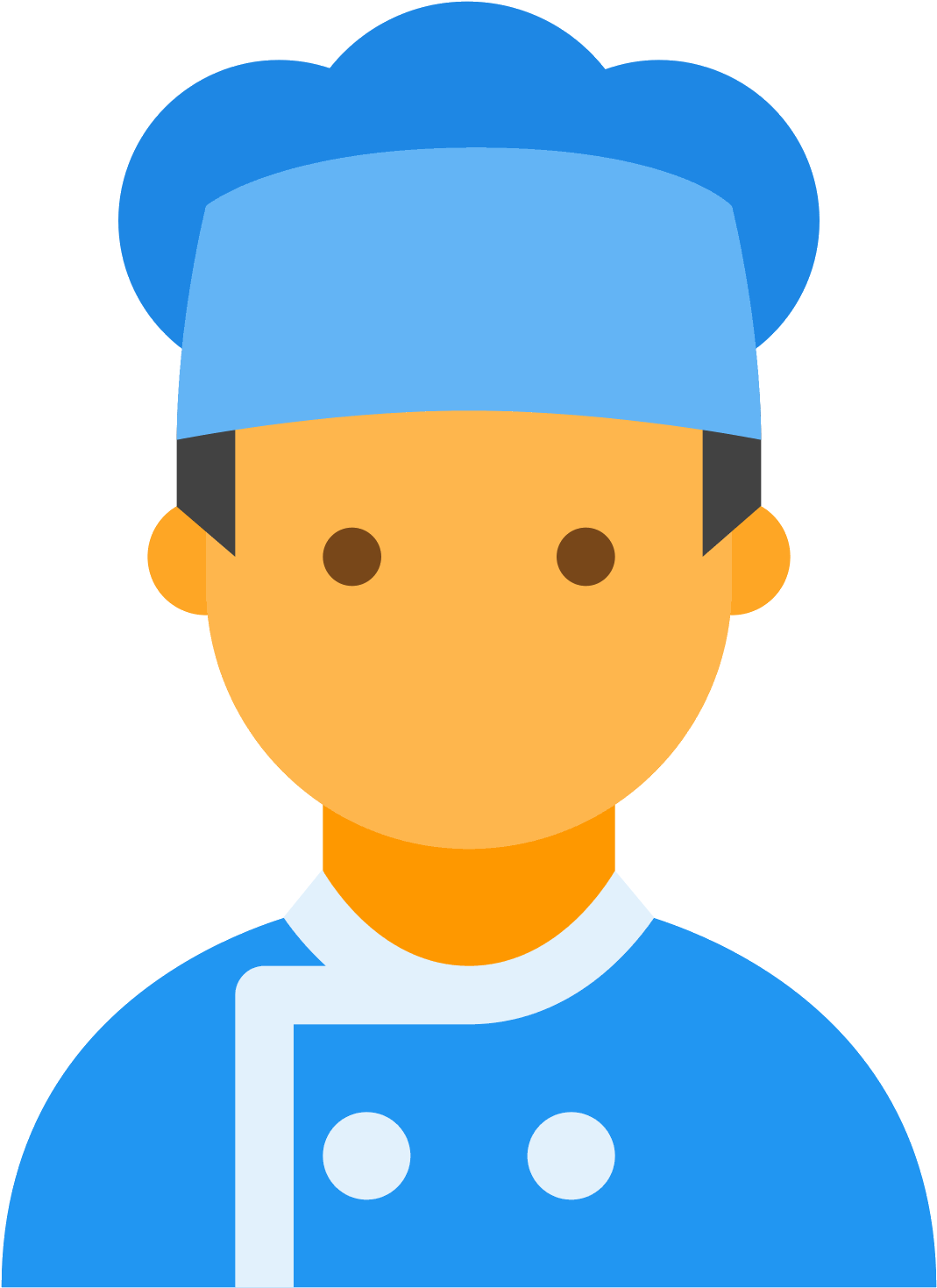 Cuisinier Homme Icon - Assistant Cook Icon Clipart - Full Size Clipart ...