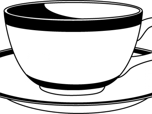 Download Saucer Clipart Tasa - Cup And Saucer Clipart - Png Download ...