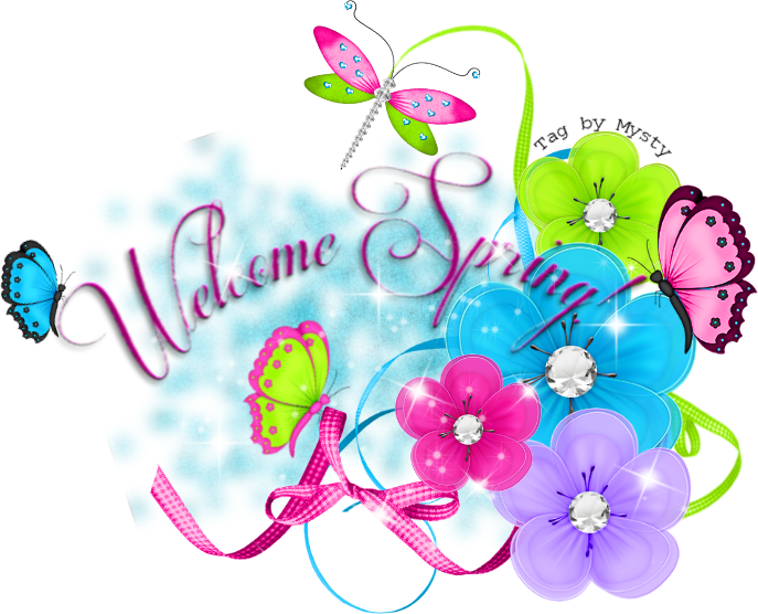 Download A Seasonal Image From Glitter-graphics - Welcome Spring ...
