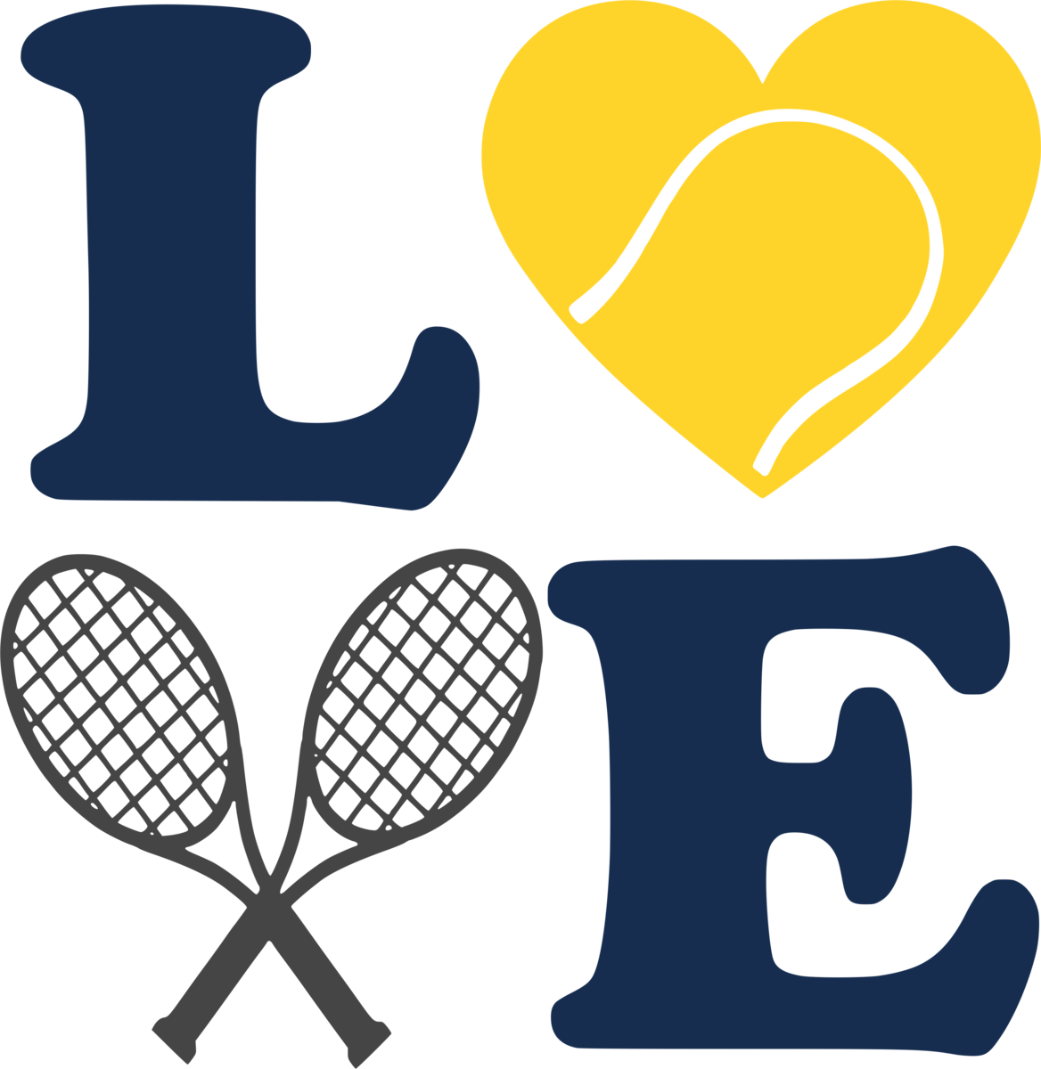 Tennis Clip Art - Png Download - Full Size Clipart (#1235382) - PinClipart
