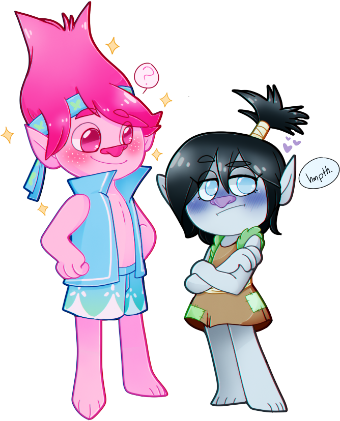 Trolls Poppy X Branch Clipart - Full Size Clipart (#1238112) - PinClipart