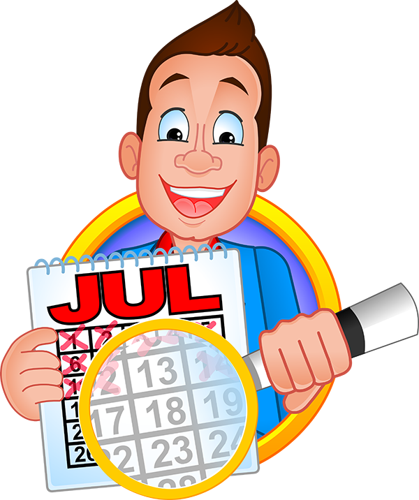 Check My Availability & Book A Magic Show - Cartoon Clipart - Full Size ...