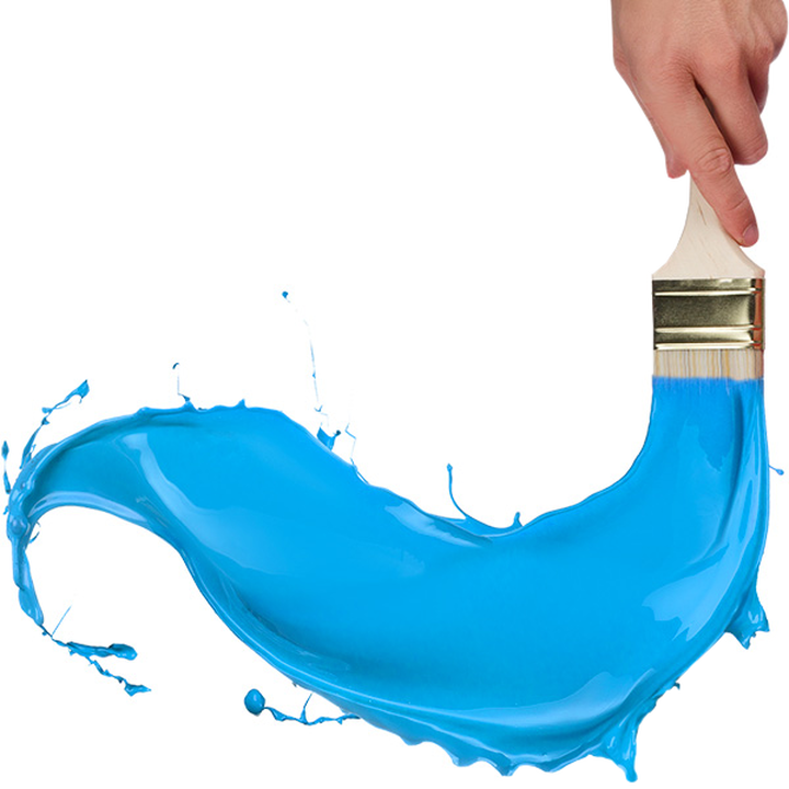 Download Blue Paint Brush Clipart Paint Brushes - Blue Paint Brush ...