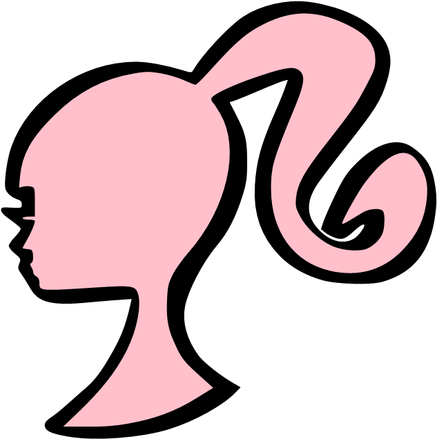 Pink Barbie Barbie Icon Png Transparent Clipart Full Size Clipart 