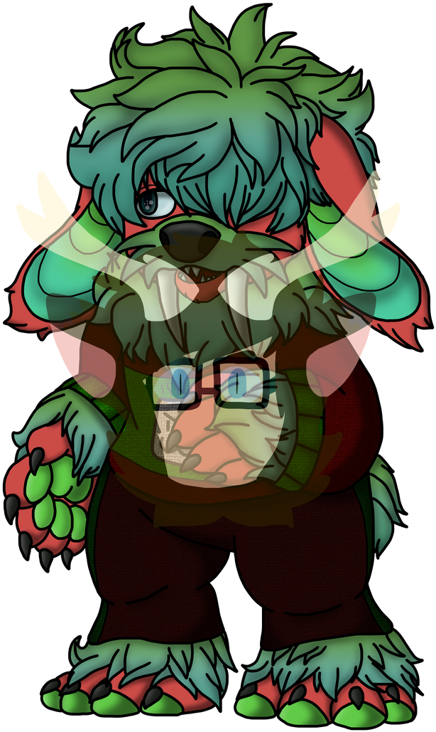 Ugly Christmas Sweater Snuffle - Cartoon Clipart - Full Size Clipart ...