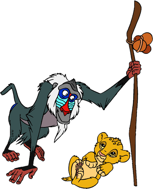 Lion Clipart Simba - Simba Mufasa Timon And Pumbaa - Png Download ...