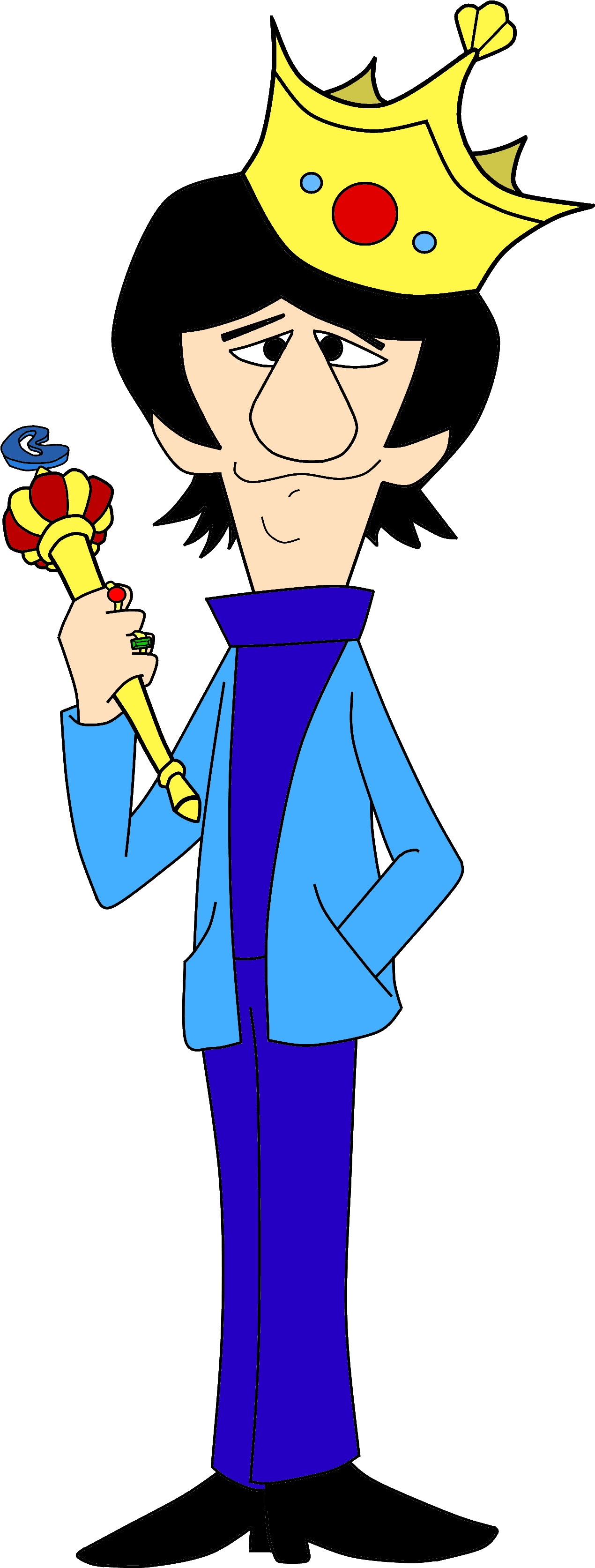 Mean King Cartoon - Cartoon King Clipart - Full Size Clipart (#1258975 ...
