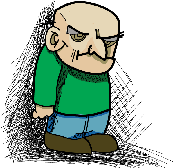Learning To Draw In Adobe Illustrator ~ Debbie Teakle - Grumpy Old Man ...
