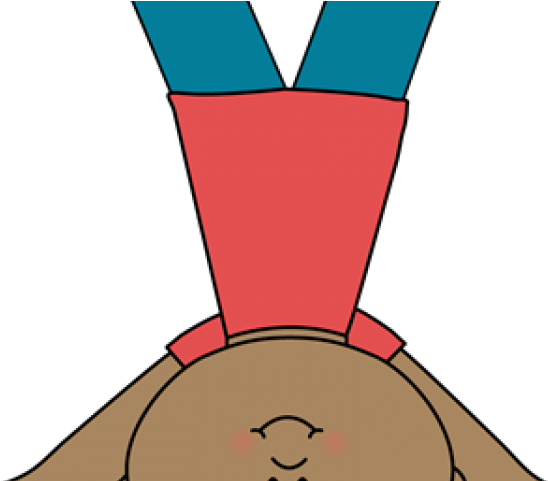 Upside Down Clipart Cartwheel - Clip Art - Png Download - Full Size ...