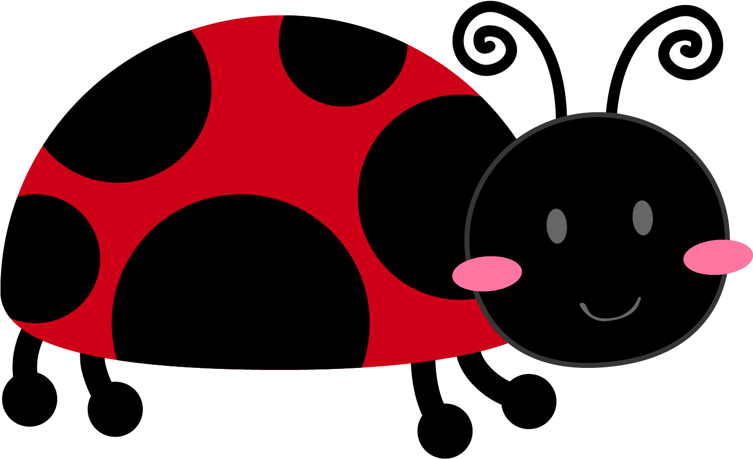 Lady Bug Clip Art - Png Download - Full Size Clipart (#1268688 ...