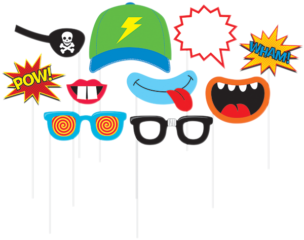 Birthday Boy Photo Props - Birthday Props Clipart - Full Size Clipart ...