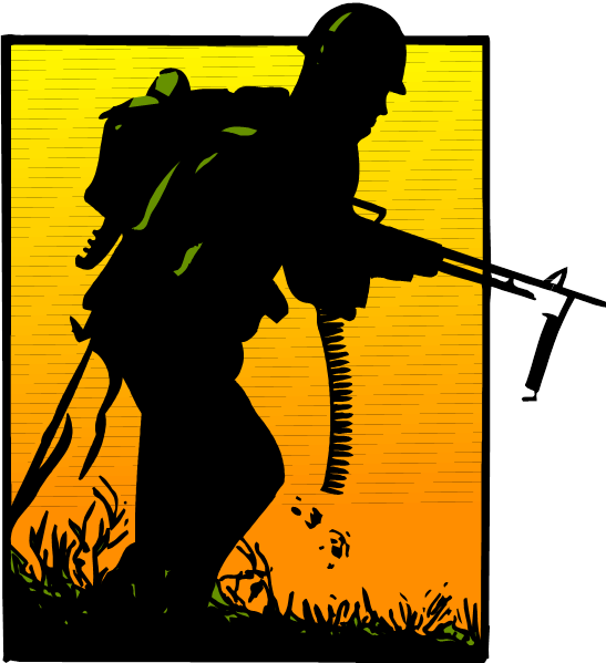 Soldier - Platoon Clipart - Full Size Clipart (#1270556) - PinClipart