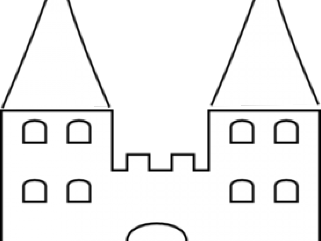 Palace Clipart Simple - Clip Art - Png Download - Full Size Clipart ...