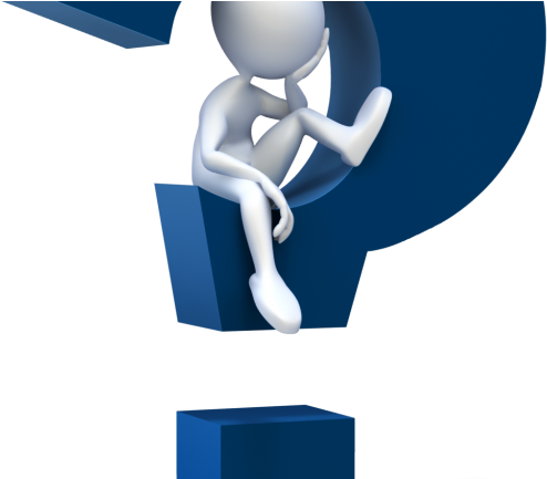 Blue Question Mark Transparent Background Clipart - Full Size Clipart ...