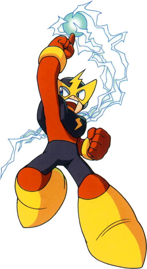 Going All The Way Back To The Original, Elec Man Is - Elec Man Clipart ...