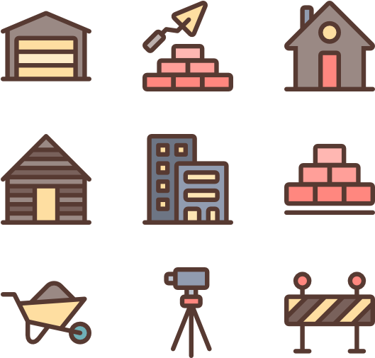 Construction Icons - Construction Clipart - Full Size Clipart (#1288920 ...