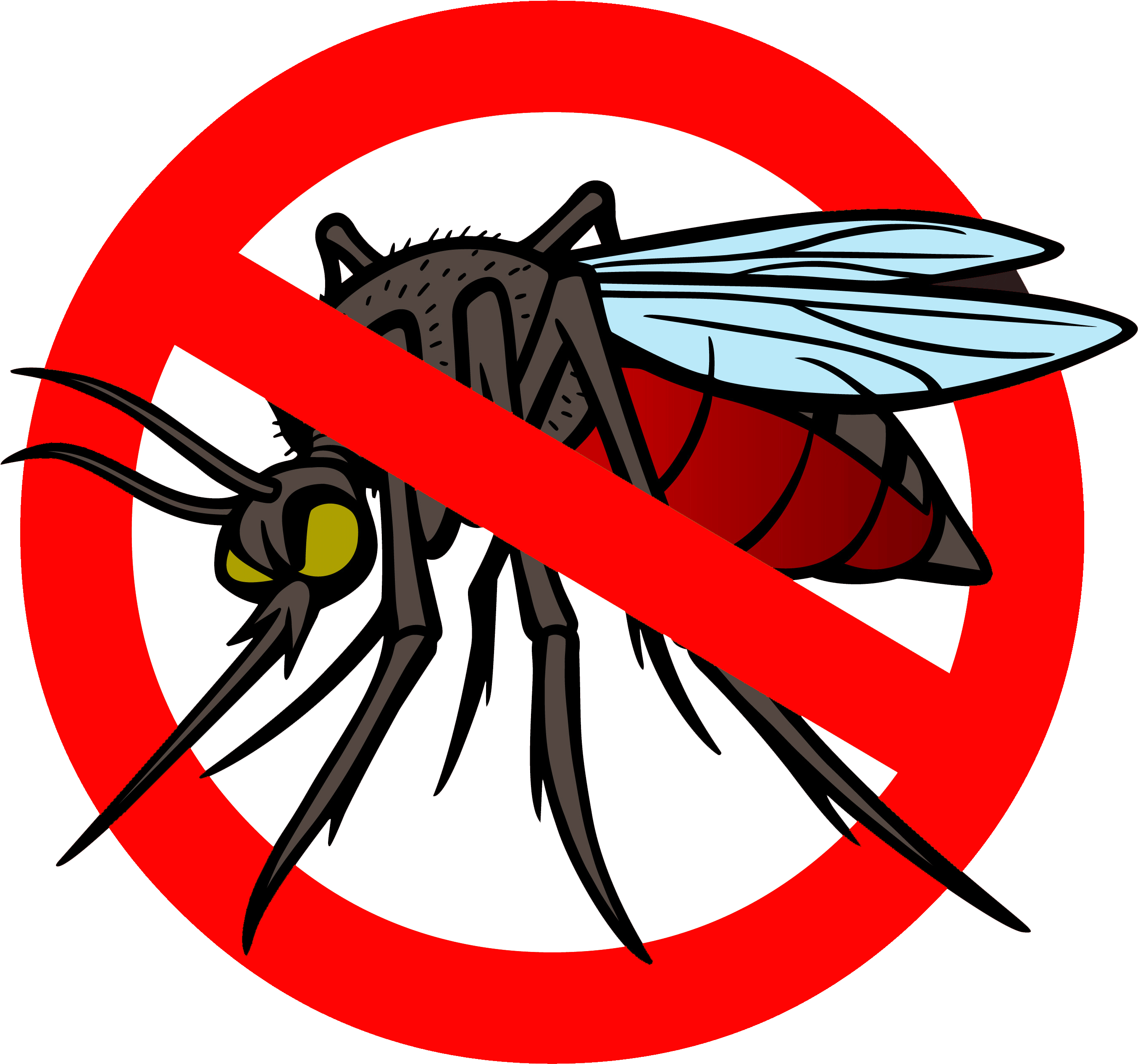 Mosquito Clip Art Mosquito Clipart Harm Pencil And - No Mosquito - Png ...