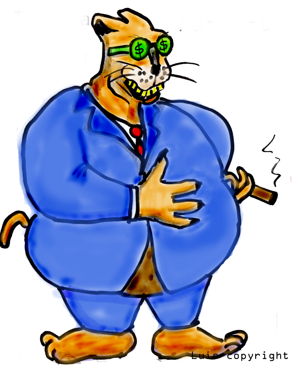 Fat Cat's - Cartoon Clipart - Full Size Clipart (#1291406) - PinClipart