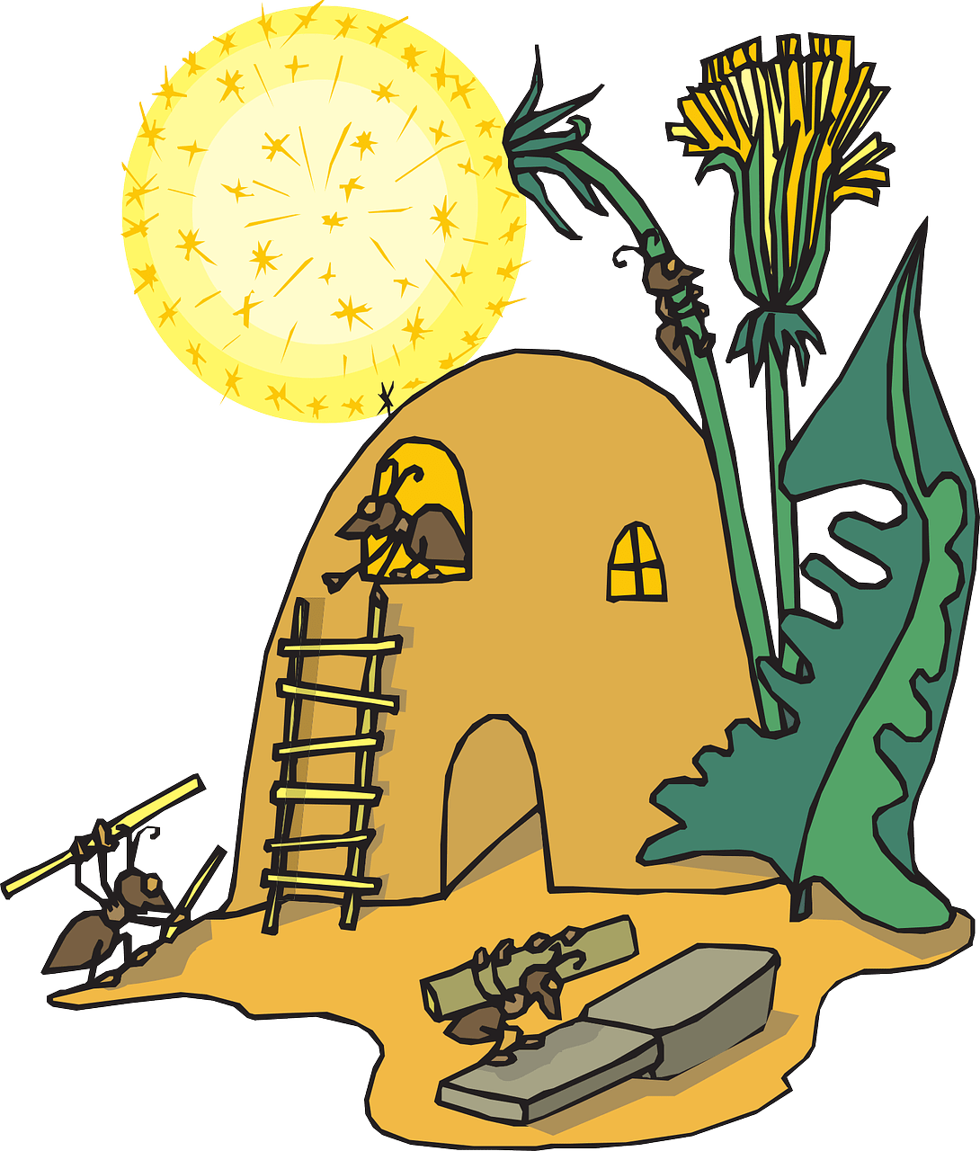 Clipart Houses Ants - Ant House Clipart - Png Download - Full Size ...