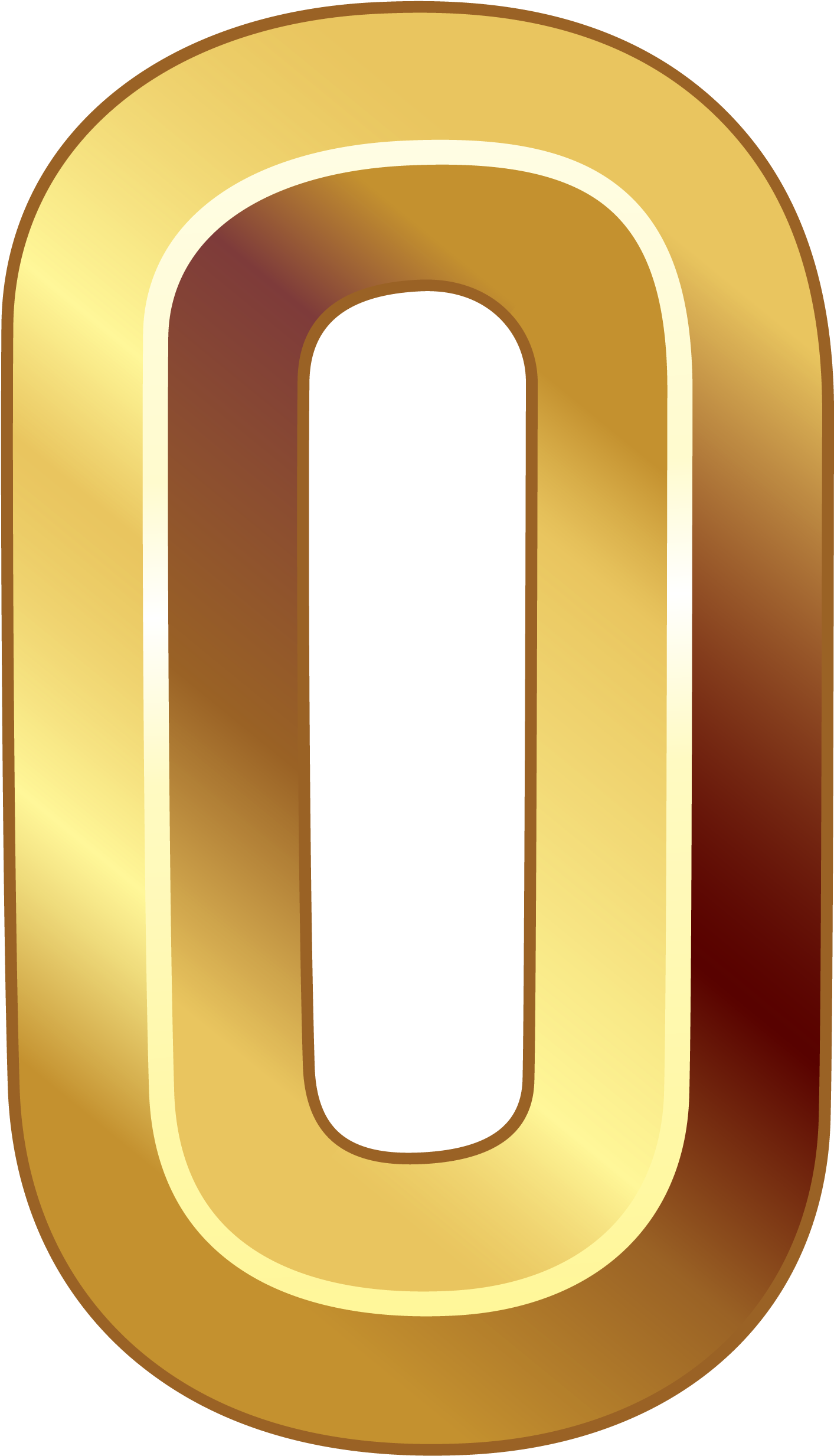 Download Gold Number Zero Png Clipart Image - 0 Png Transparent Png ...