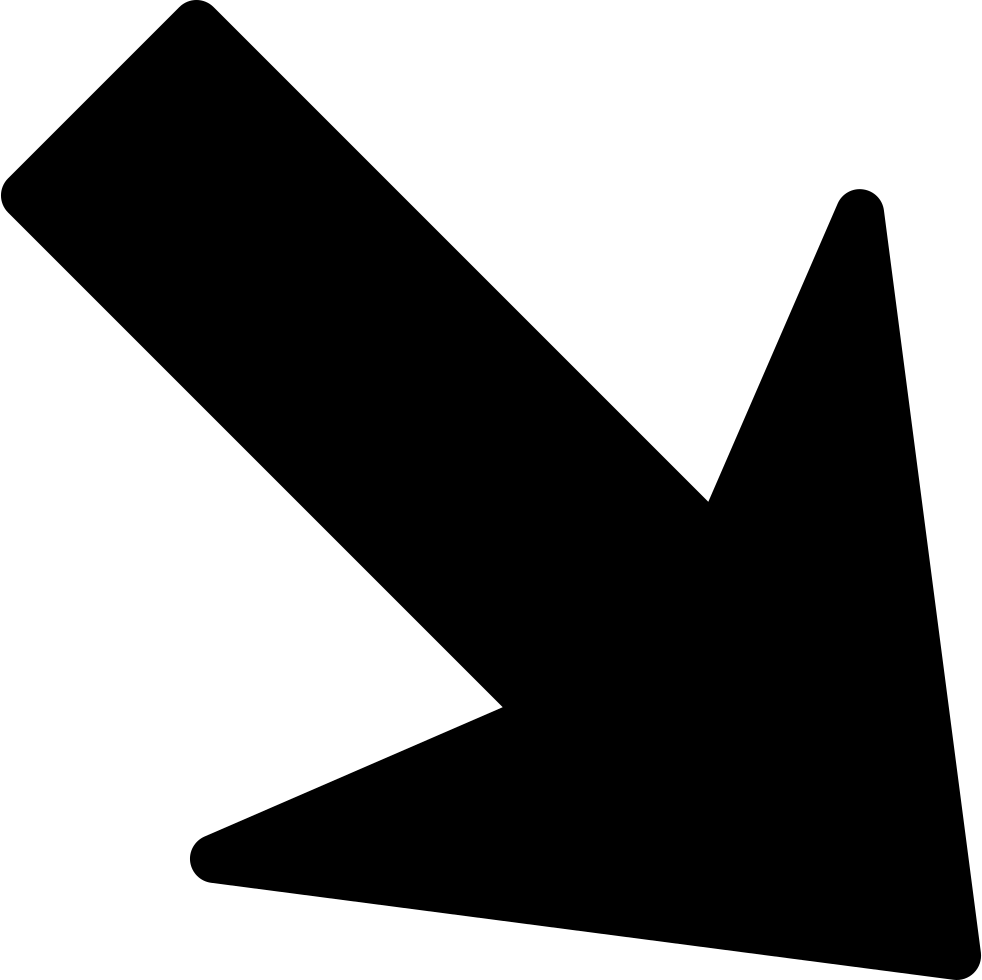 Arrow Pointing Right Down Comments Arrow Pointing Right Down Clipart 