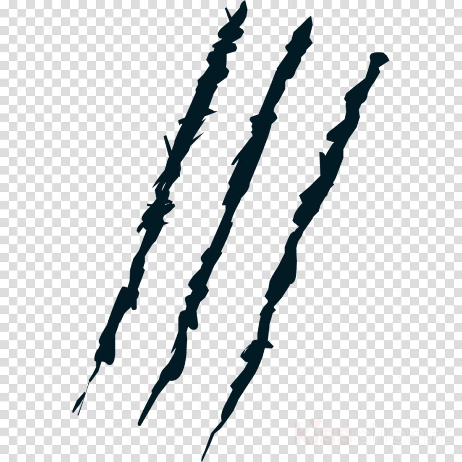 Claw Marks Transparent Clipart Clip Art - Wolf Scratch Png - Full Size ...