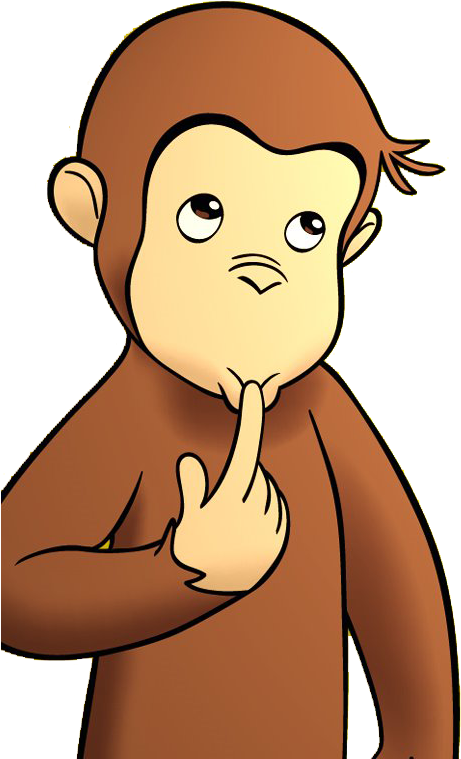 Download Jorge El Curiosos - Curious George Finger Clipart (#1309491 ...