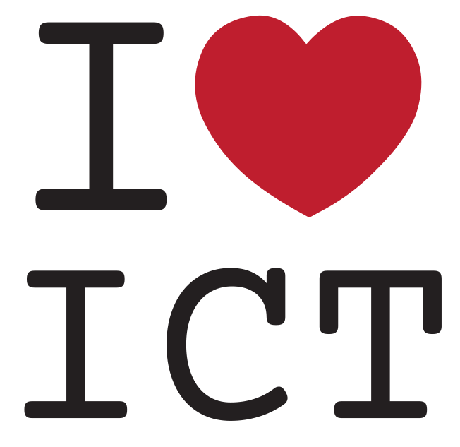 I Heart Ict Sticker Clipart - Full Size Clipart (#1324686) - PinClipart