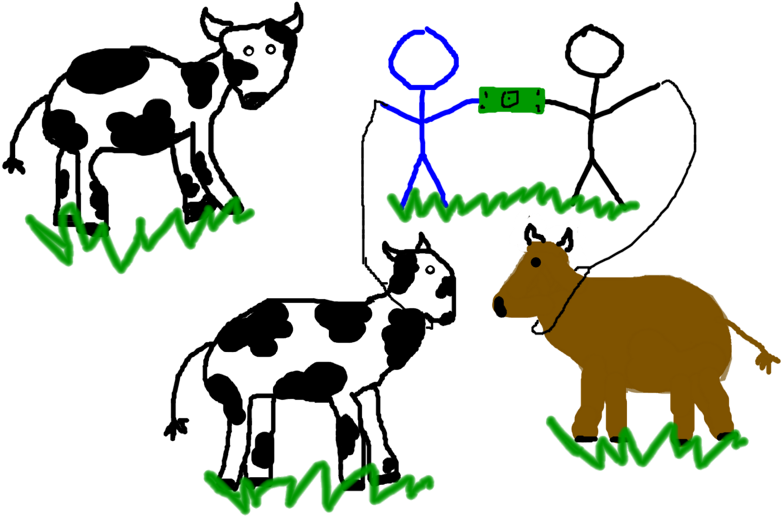 You Have Two Cows Clipart - Full Size Clipart (#1326894) - PinClipart