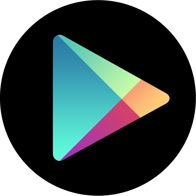 Download Apps Google Play Icon - Google Play Store Icon Circle Clipart ...