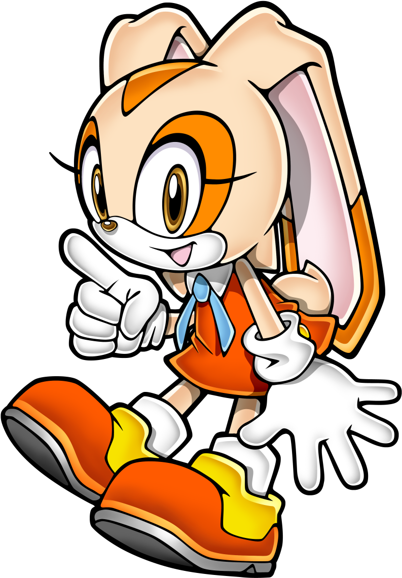 Cream The - Sonic The Hedgehog Characters Mbti Clipart - Full Size ...