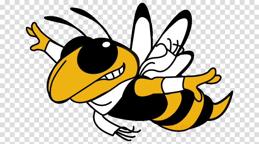 Download Flying Yellow Jacket Clipart Georgia Institute - Flying Yellow ...