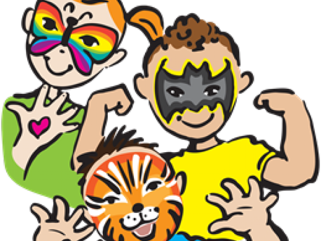 Summer Clipart Fair - Free Face Painting - Png Download - Full Size ...