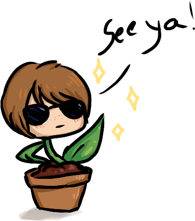 See Ya By Lonelychimera-d91lu1j - Cartoon Clipart - Full Size Clipart ...