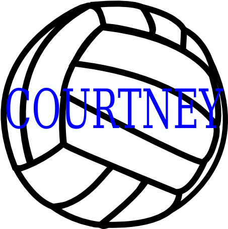 Pink Volleyball Clipart - Full Size Clipart (#1353644) - PinClipart