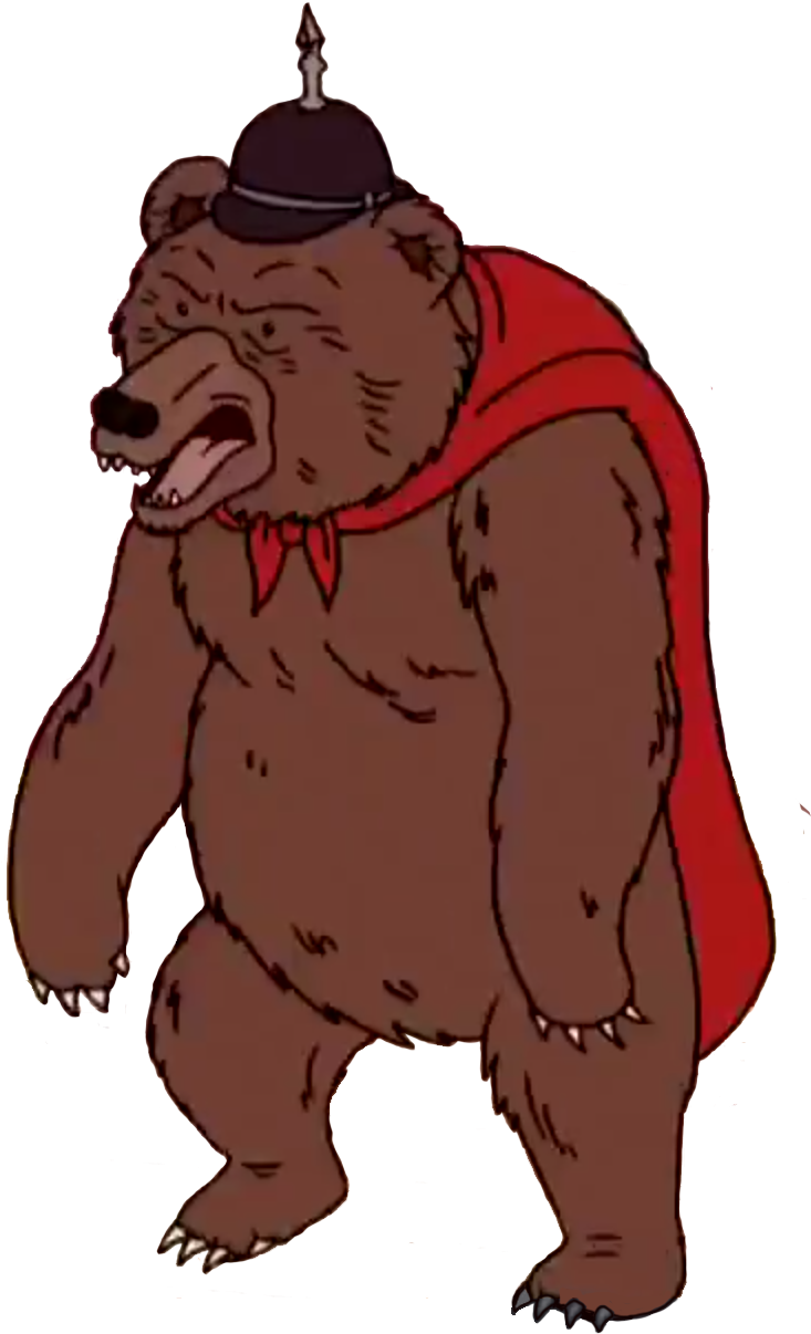 Brown Bear Clipart Dead Bear - Death Bear Regular Show - Png Download ...
