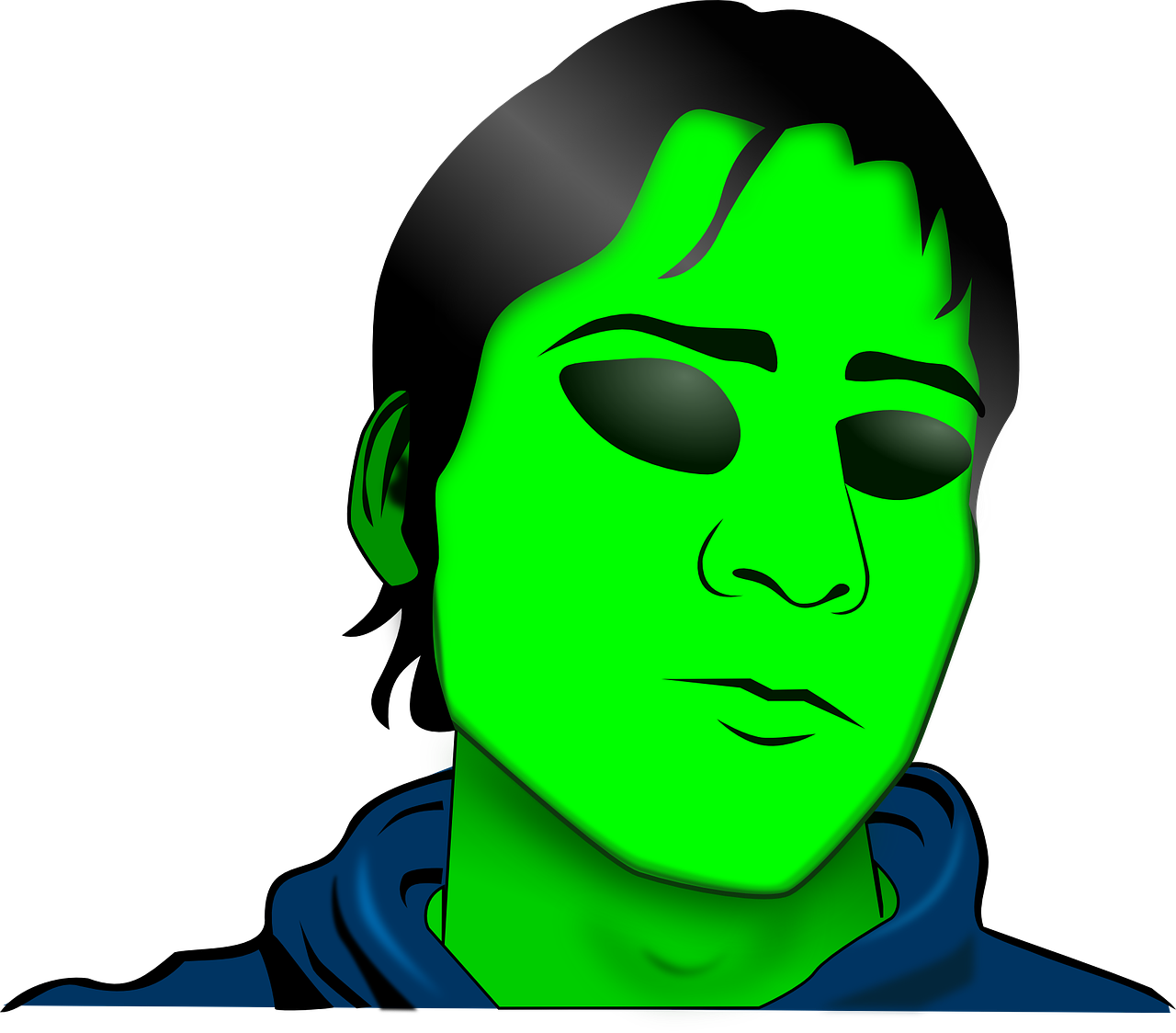 Alien Man Radioactive Green Png Image - Marciano Png Clipart - Full ...