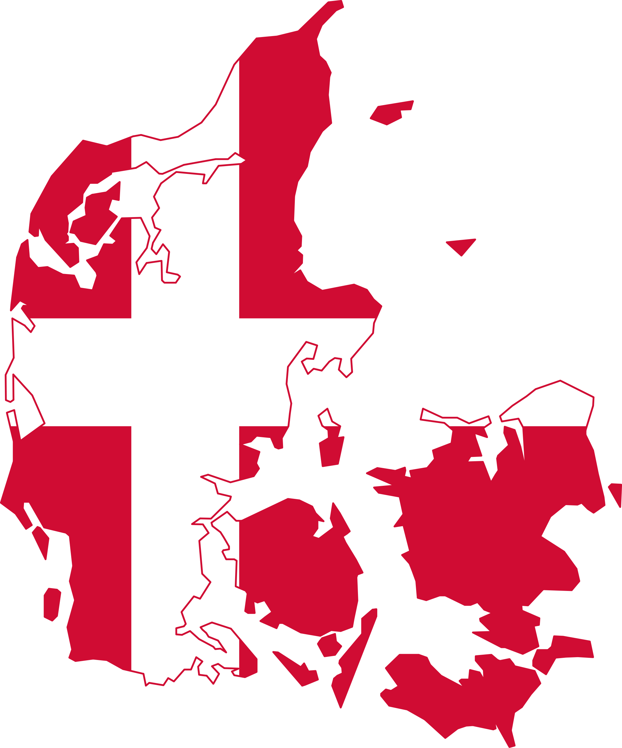 Bandiera Danimarca 4th Of July Clip Art American Flag - Denmark Map ...