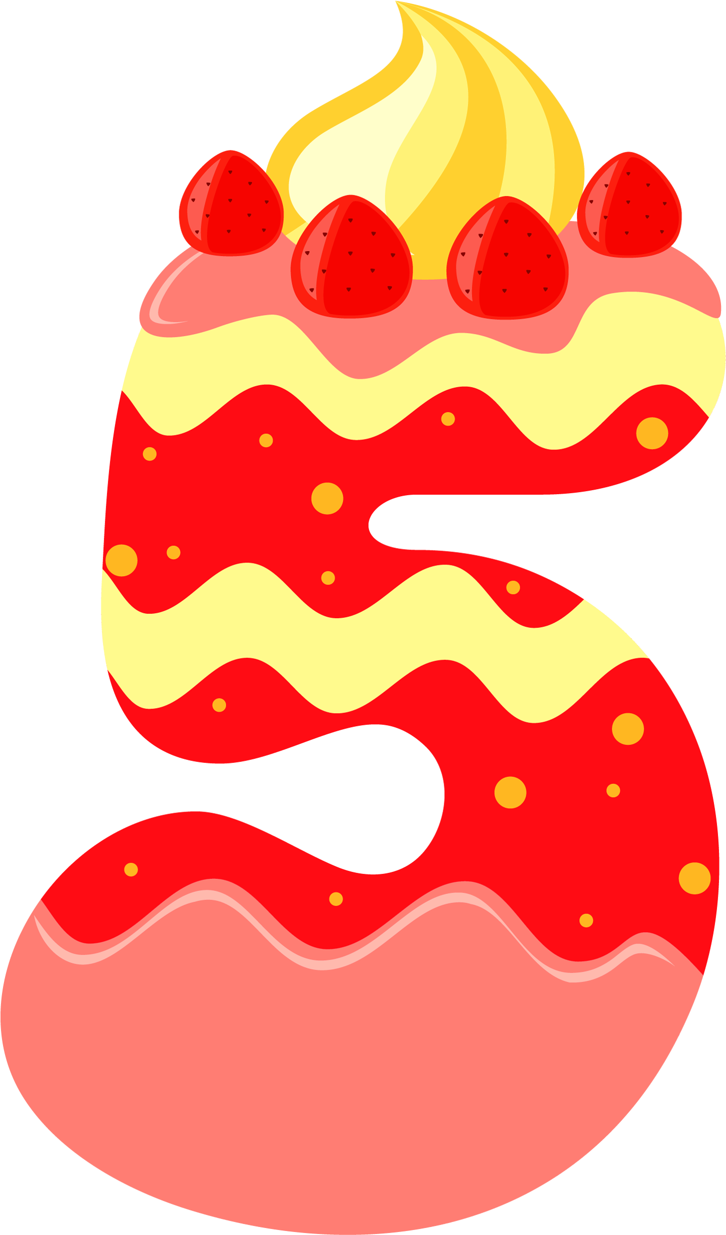 Cartoon Png Sweet Number Clipart - Full Size Clipart (#1365972 ...